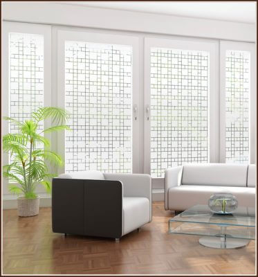 Etched Glass Window Film - Decorative, Privacy | Wallpaper For Windows